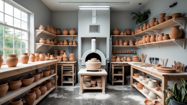 Home Pottery Studio Safety Checklist: Secure Creative Space