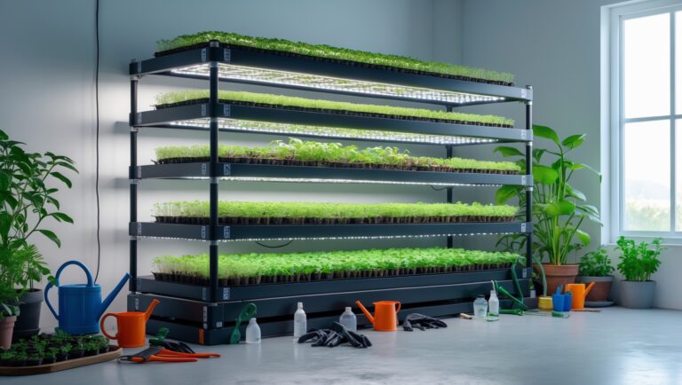 How to Build a Home Seed Starting Station (Step-by-Step)
